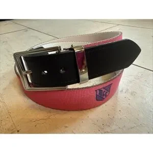 Peter Millar | Accessories | New Peter Millar Embroidered Canvas Belt ...